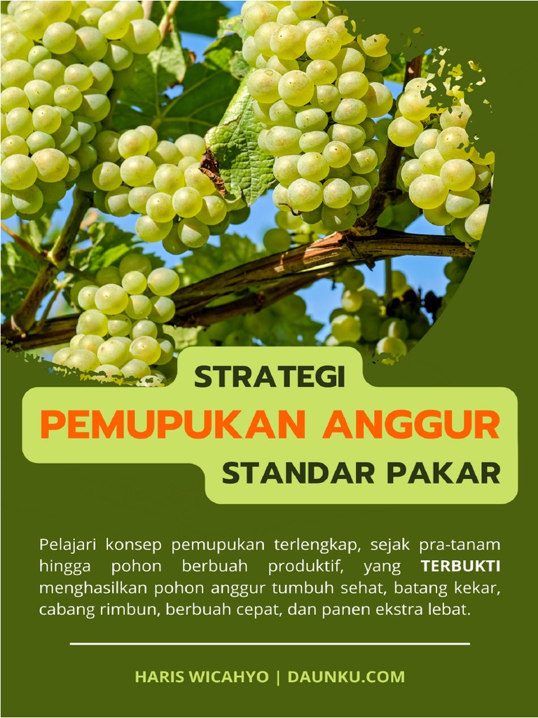 Strategi Pemupukan Anggur Standar Pakar Pdf