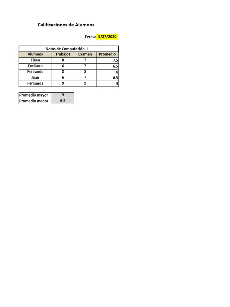 Pasos de Las Funciones Basicas en Excel | PDF Pasos de Las Funciones Basicas en Excel | PDF