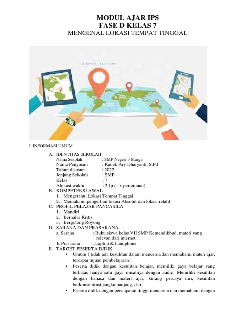 Modul Ajar Ips | PDF