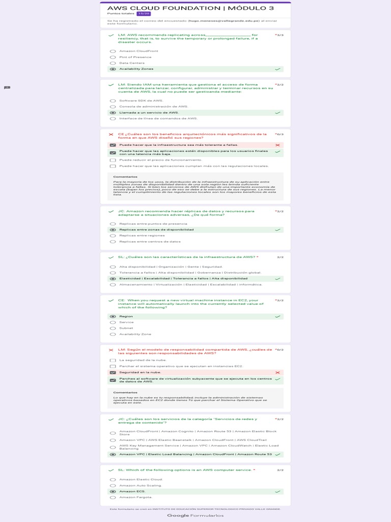 Aws Cloud Foundation - Módulo 3 | PDF | Servicios web de Amazon ...
