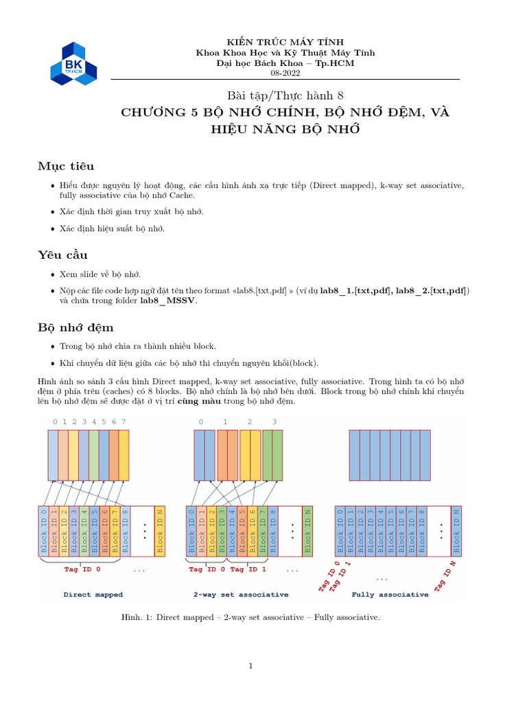 Chap5.1 Memory-Caches | PDF