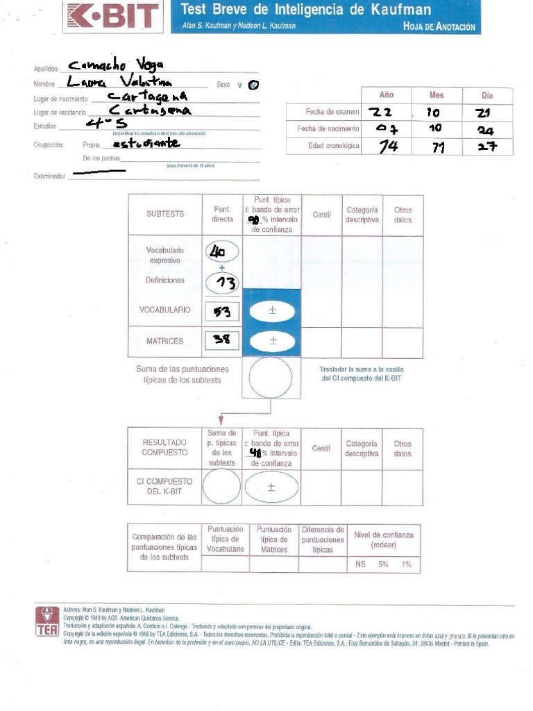 kBIT Hoja de Anotaciones 2 | PDF