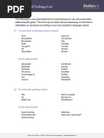 Marsha Cheat Sheet: Background Audience Required Action Benefits and ...