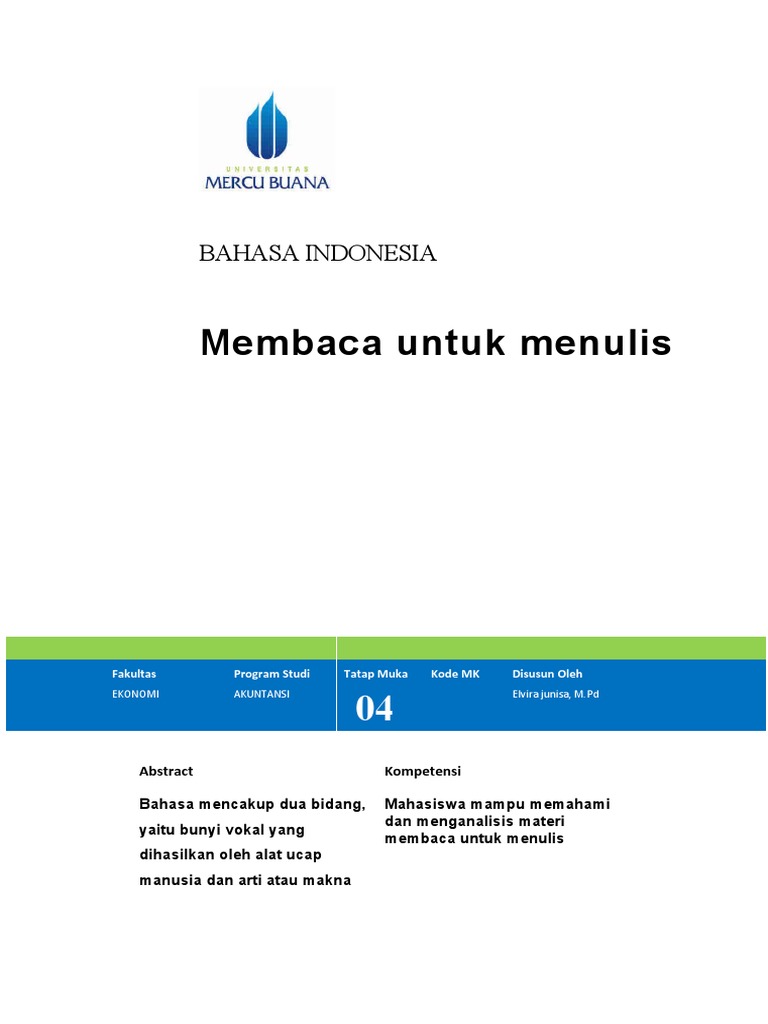 Modul Pertemuan 4 | PDF