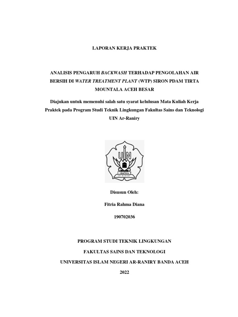 Laporan Kerja Praktek | PDF