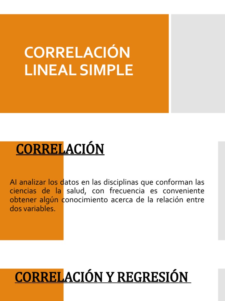 Regresion y Correlacion Lineal Simple 1 | PDF | Gráfico de dispersión ...