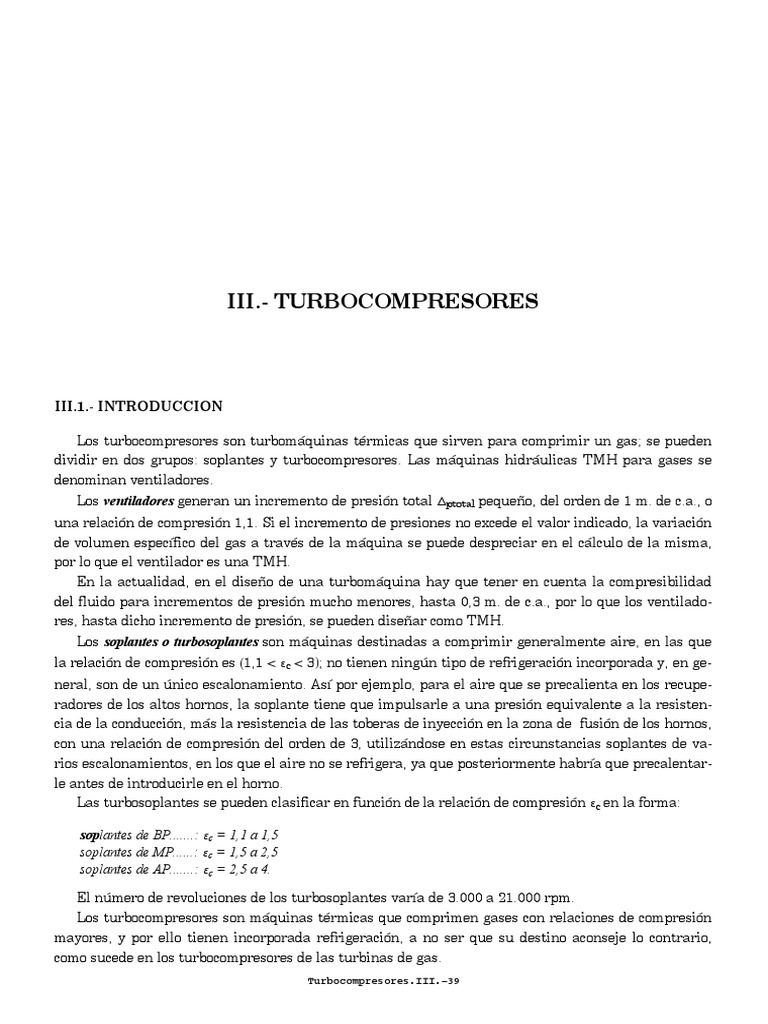 3 Compresores | PDF | Turbocompresor | Ingeniería mecánica