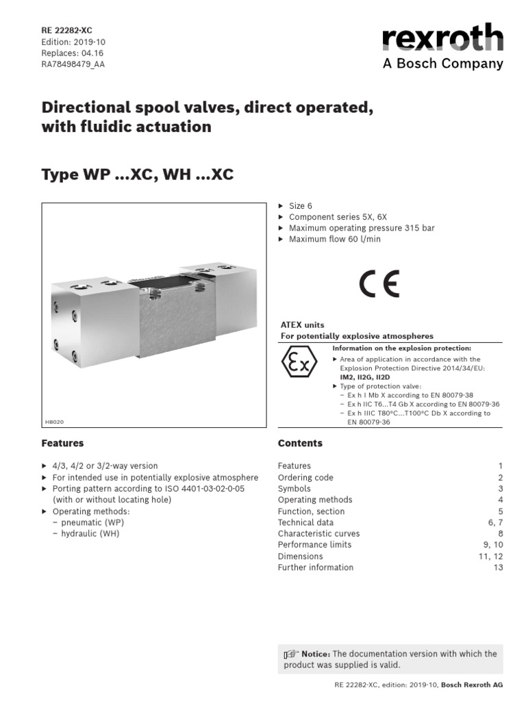 Valvula wh6 | PDF | Valve | Mechanical Engineering