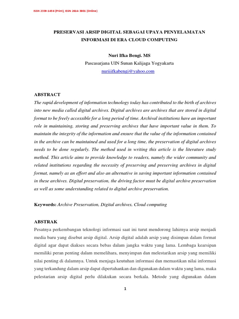 07 - A - Nuri Ifka Bengi - Tugas 1 | PDF