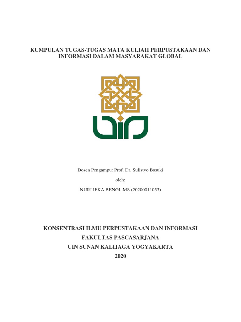 Nuri Ifka Bengi - Kumpulan Tugas Prof Sulis | PDF