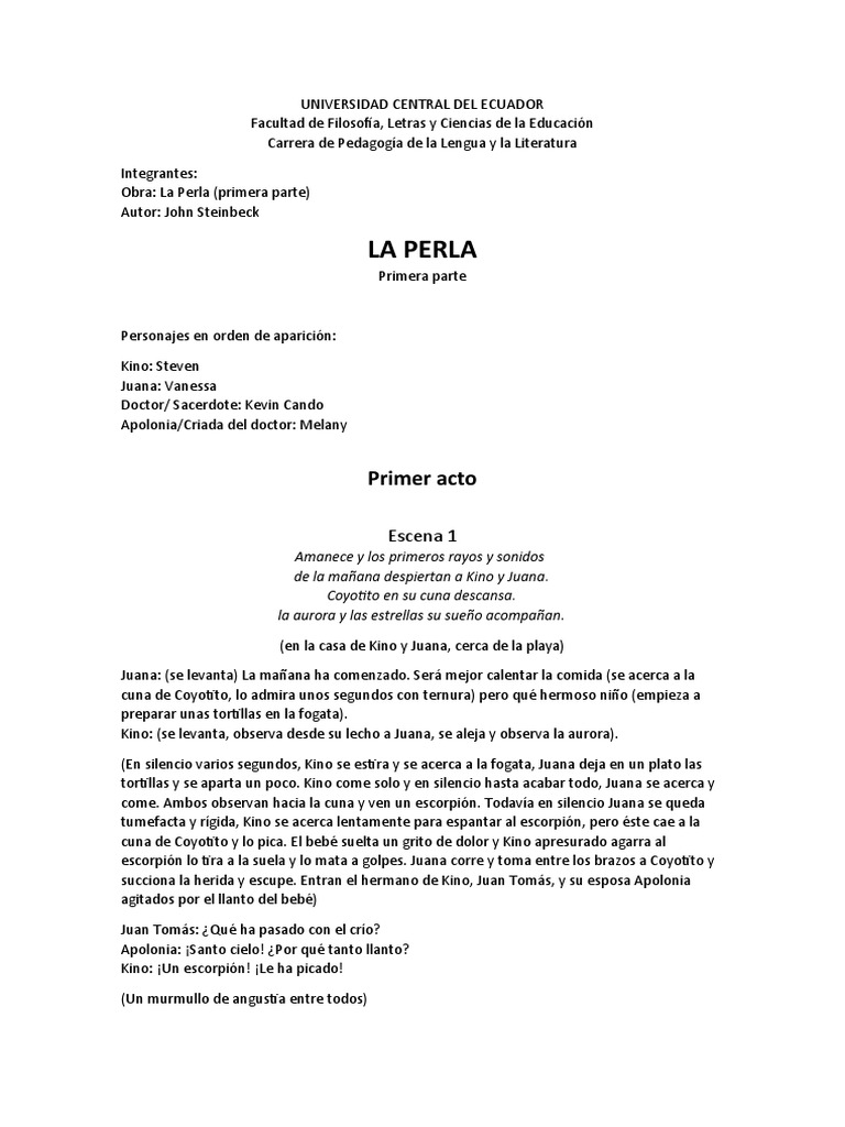 La Perla | PDF