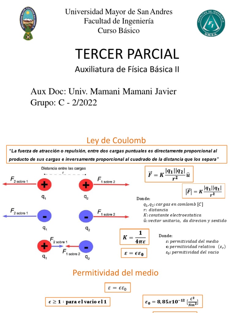 Ejercicios 3er Parcial 3P Fis 102 | PDF | Electricidad | Campo eléctrico Ejercicios 3er Parcial 3P Fis 102 | PDF | Electricidad | Campo eléctrico