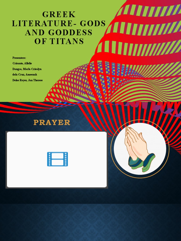 Greek Literature - Gods and Goddess (Group 2) | PDF | Greek Mythology ...