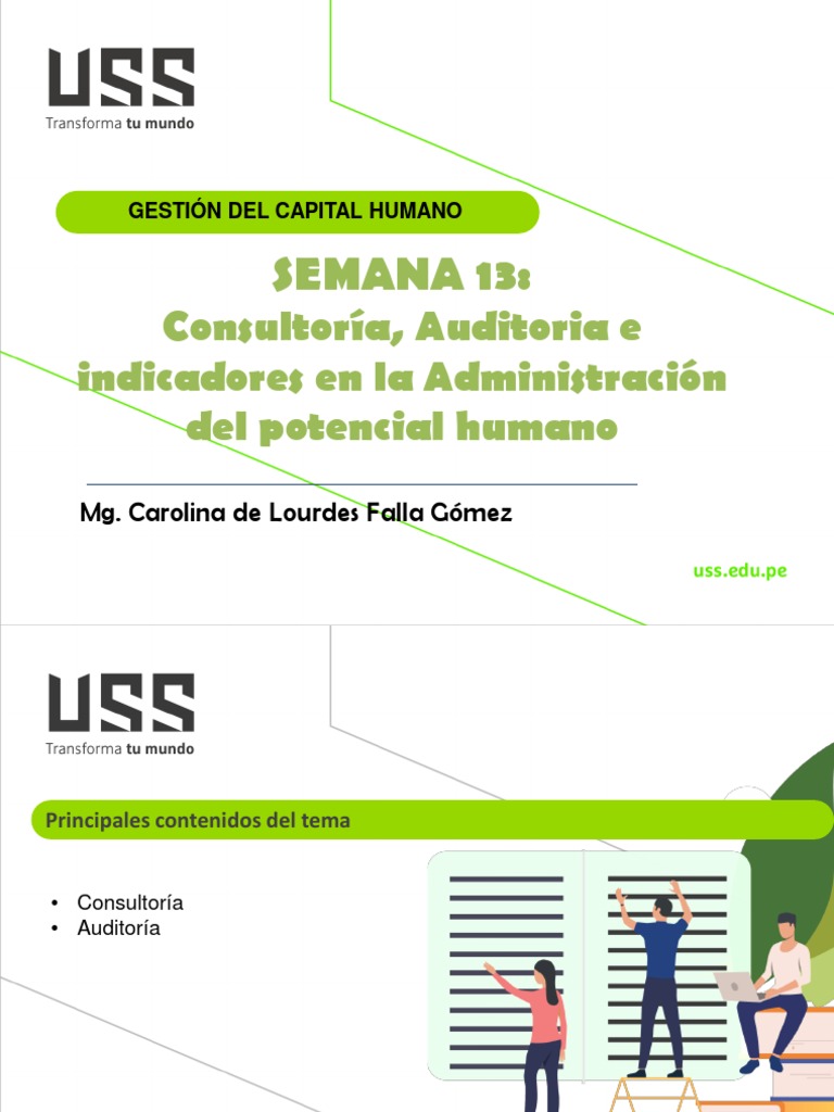 Sem 13 - GCH | PDF | Gestión de recursos humanos | Auditoría