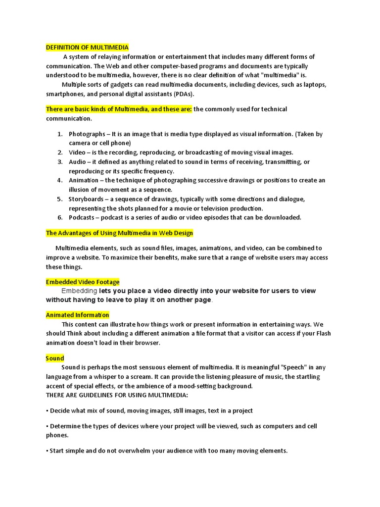 Explanation (Handout 2) | PDF | Image Scanner | Multimedia