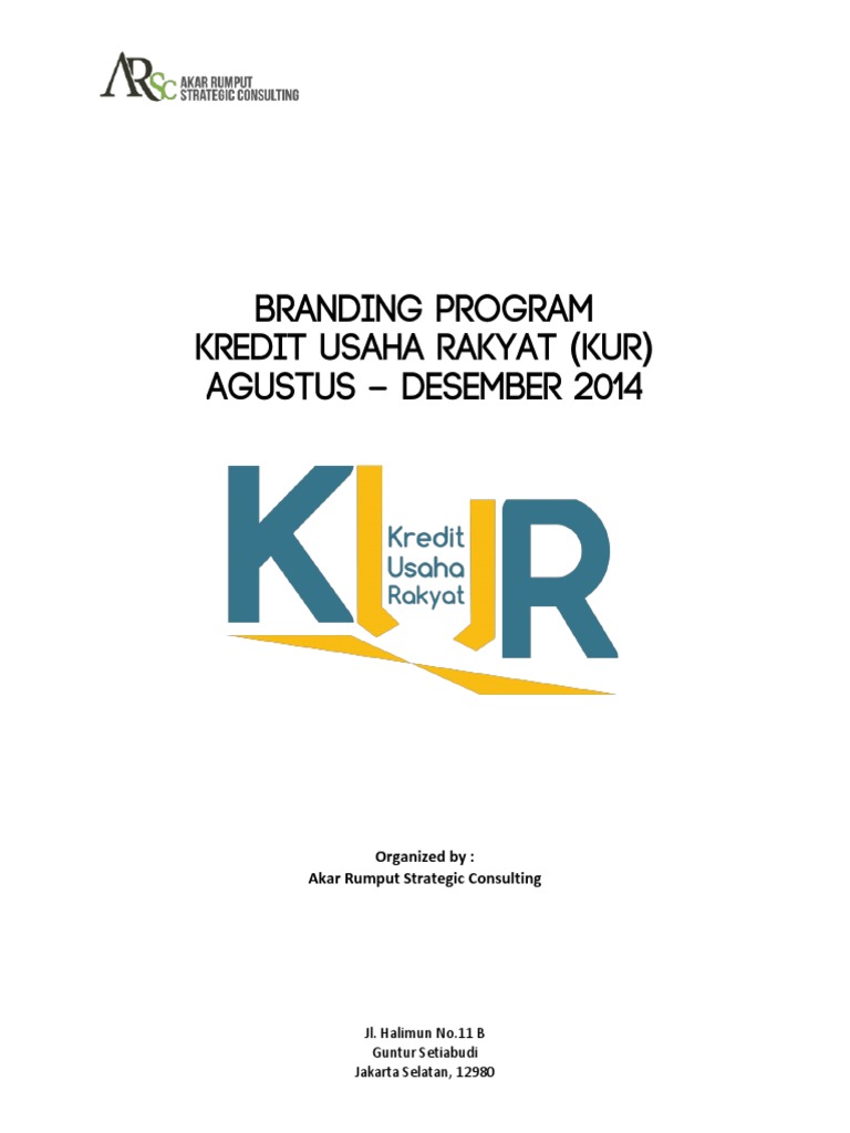 Contoh Project Kemenkop | PDF