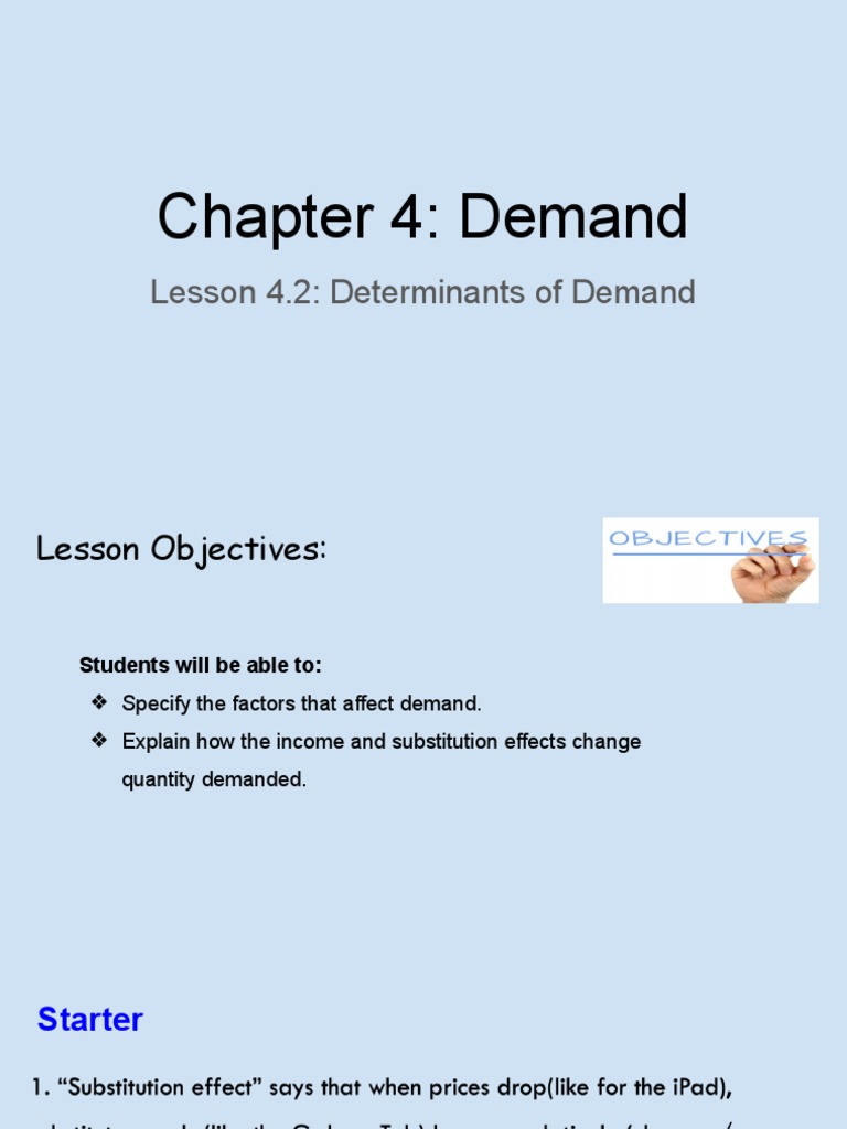 Factors Influencing Demand Dynamics | PDF | Demand Curve | Marketing