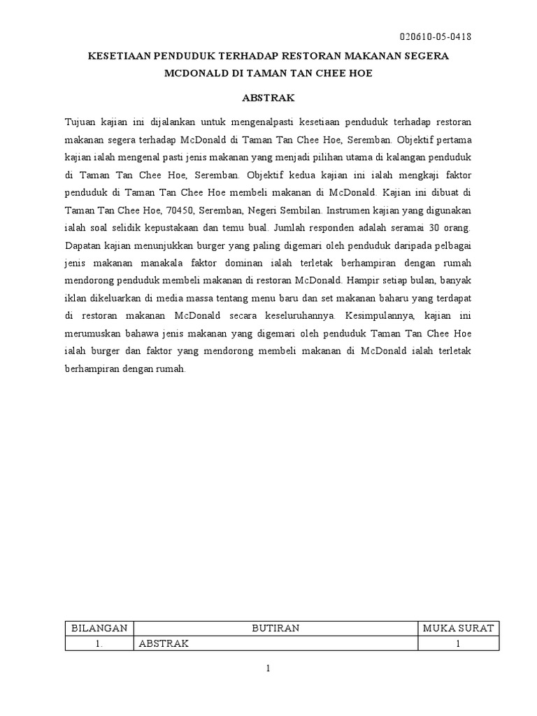 Pengajian Am Kerja Kursus | PDF