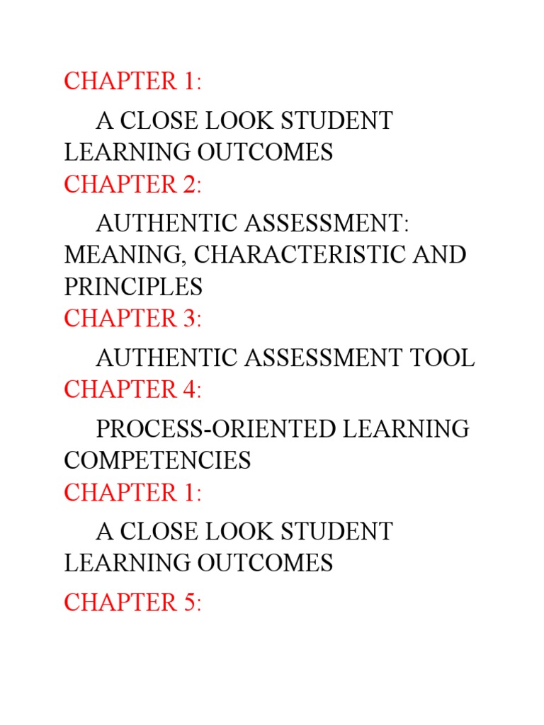 Assessment Title | PDF