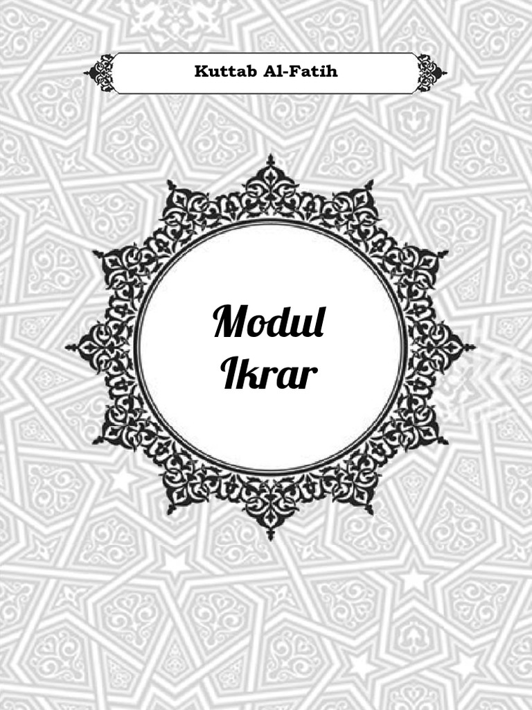 Modul Ikrar | PDF