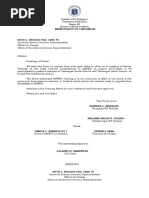 Letter of Designation Template v2 | PDF