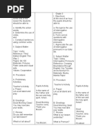 Explicit Teaching Lesson Plan in English | PDF | Verb | Lesson Plan