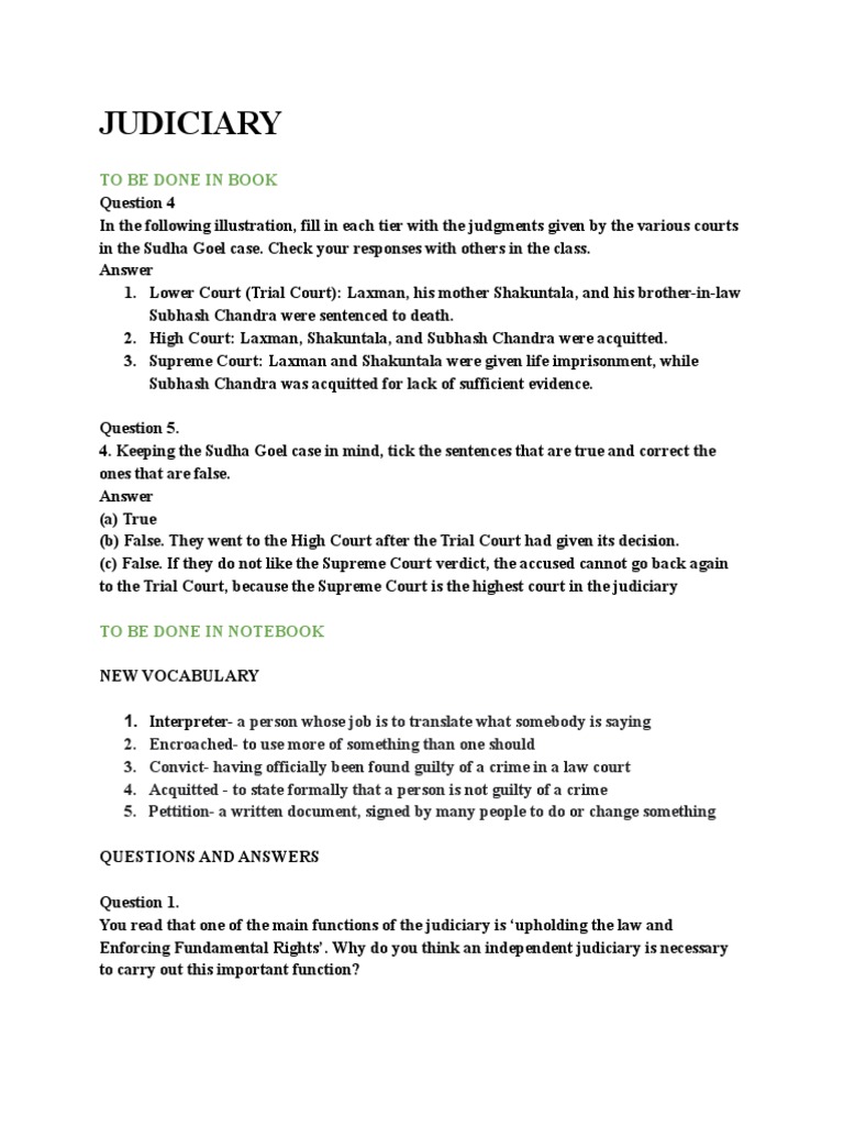 Judiciary 1 | PDF | Judiciaries | Appeal