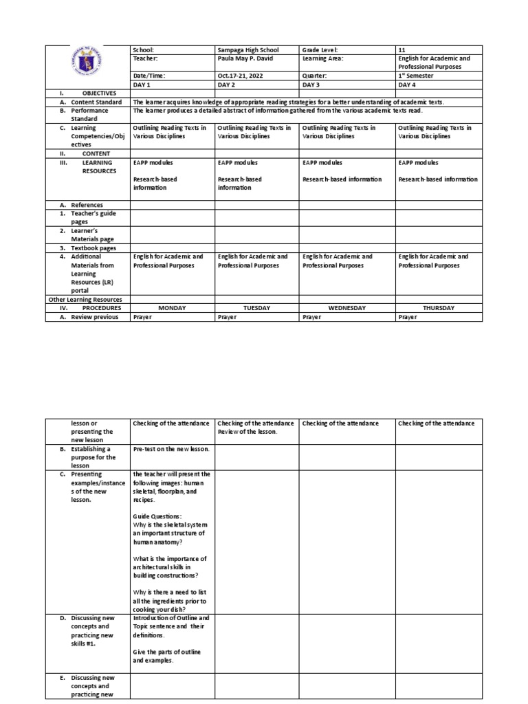 Eapp W9 | PDF | Learning | Concept