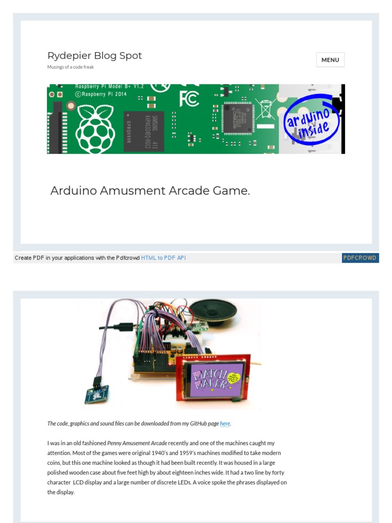 Tft Touch Arduino Nano Pdf Arduino Computer Hardware