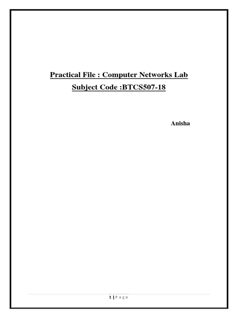 Computer Networks | PDF | Network Switch | Network Topology Computer Networks | PDF | Network Switch | Network Topology