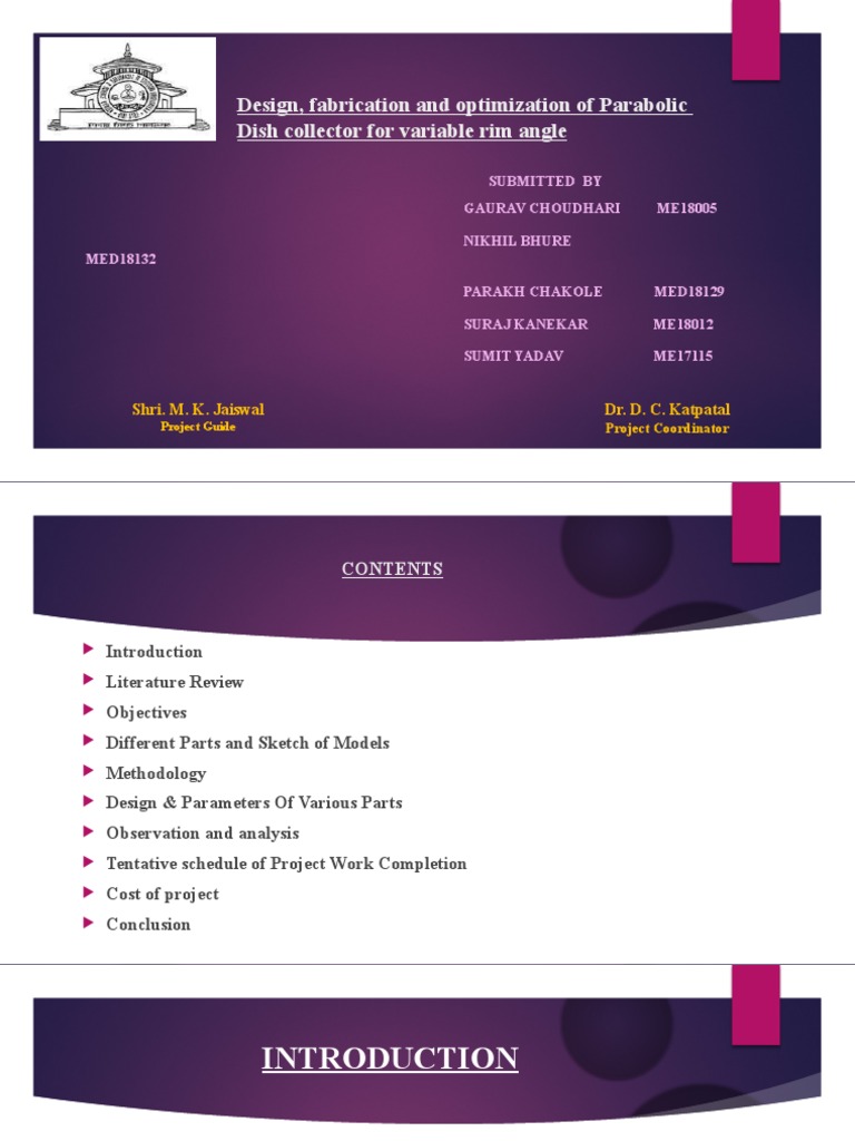 Final Year Project Seminar | PDF | Solar Energy | Physical Quantities