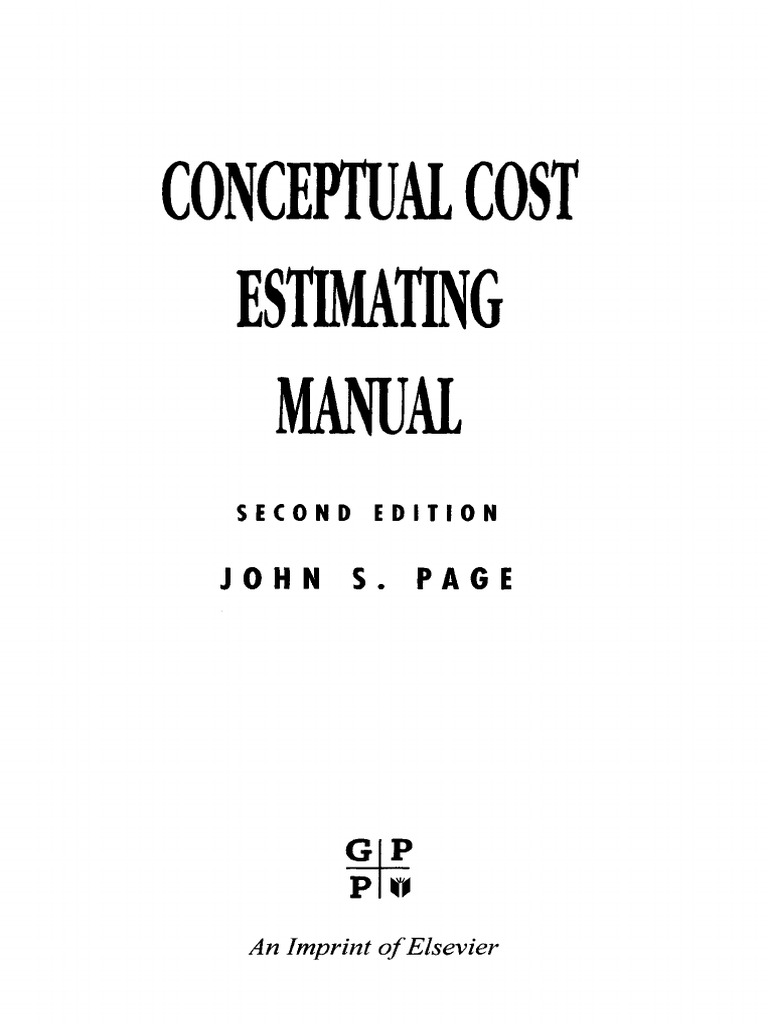 Conceptual Cost Estimating Manual - John S. Page | PDF | Pipe (Fluid ...