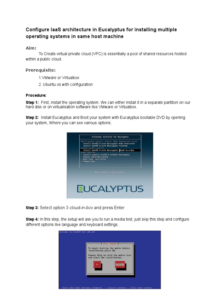 Configure IaaS Architecture in Eucalyptus For Installing Multiple ...