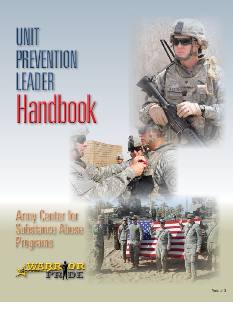 Preparing Unit Prevention Leaders: A Handbook for the Army Substance ...