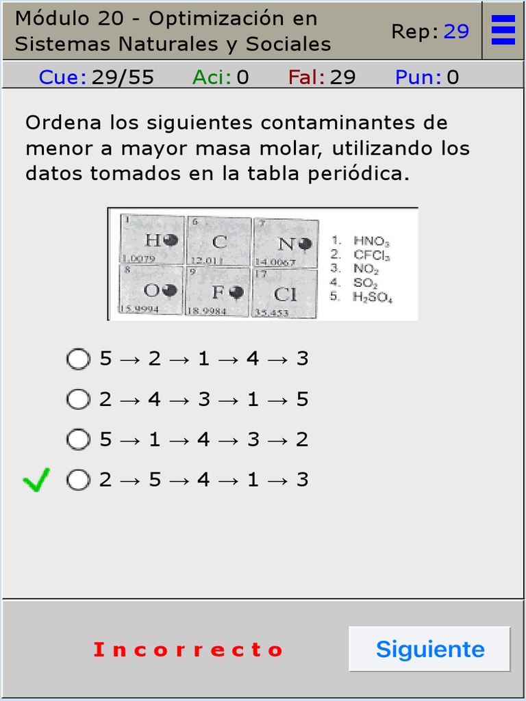 Test Módulo 20 - Optimización en Sistemas Naturales y Sociales 4 | PDF