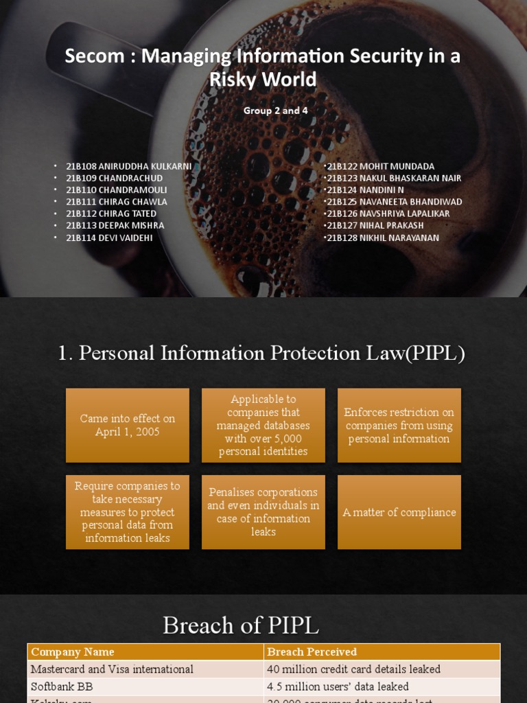 Secom Group | Download Free PDF | Computer Security | Security