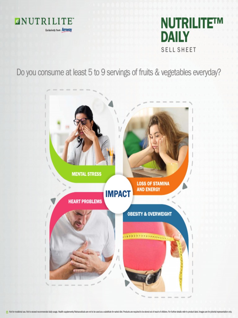 NUTRILITE | PDF | Omega 3 Fatty Acid | Dietary Supplements