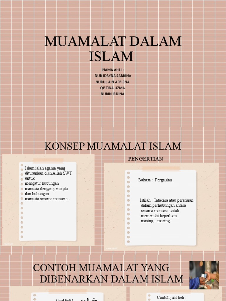 Muamalat Dalam Islam | PDF