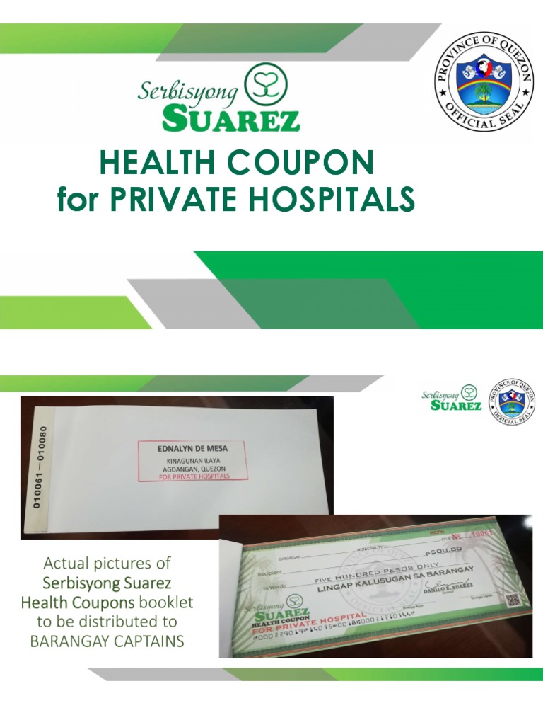 Health Coupons for Private Hospitals | PDF