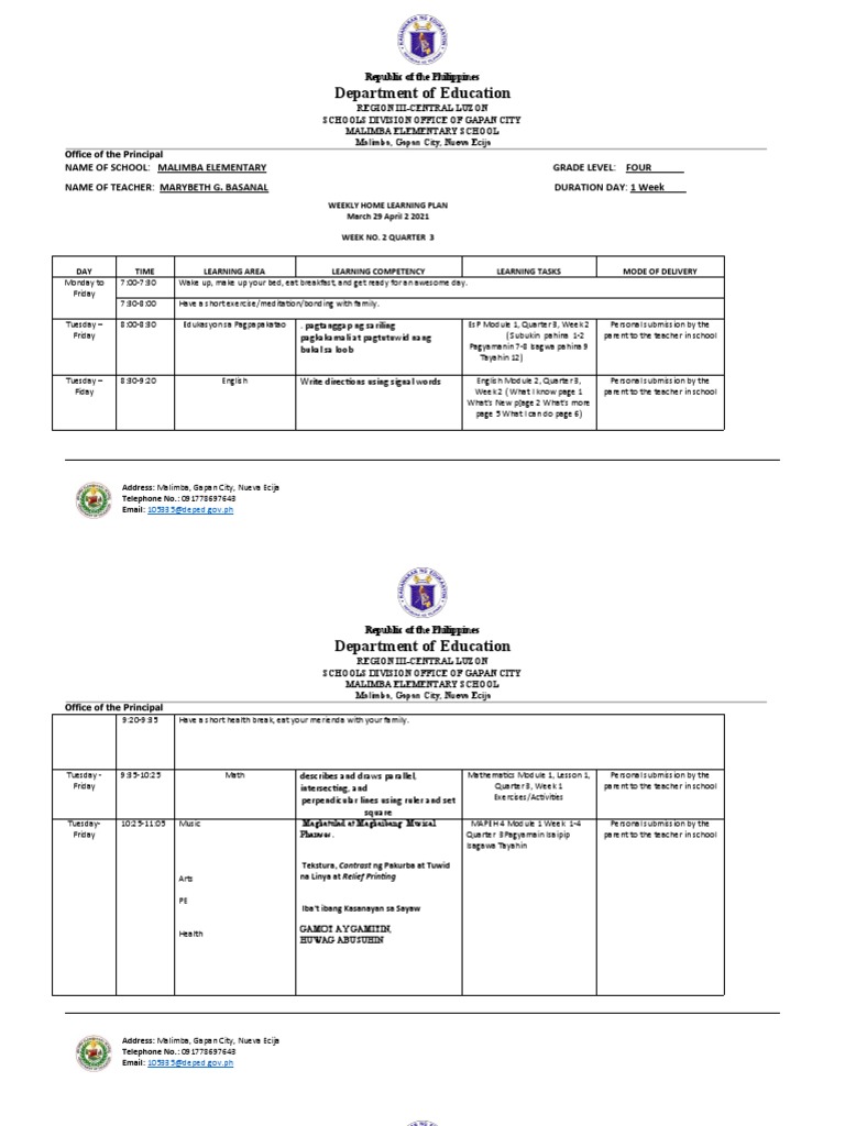 Week-2 Quarter 3 | PDF
