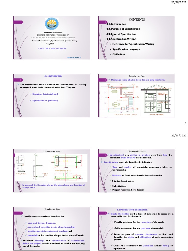 Chapter 4 | PDF | Specification (Technical Standard) | Concrete
