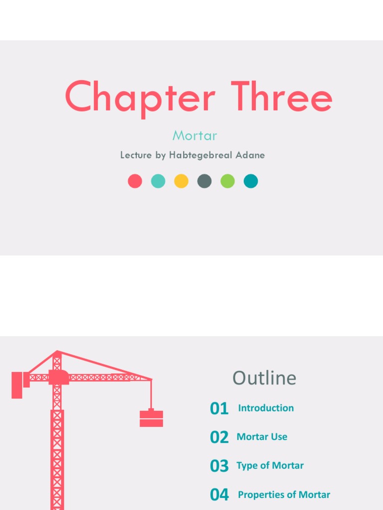 Construction Materials Chapter 3 | PDF