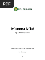 Mamma Mia Script | PDF