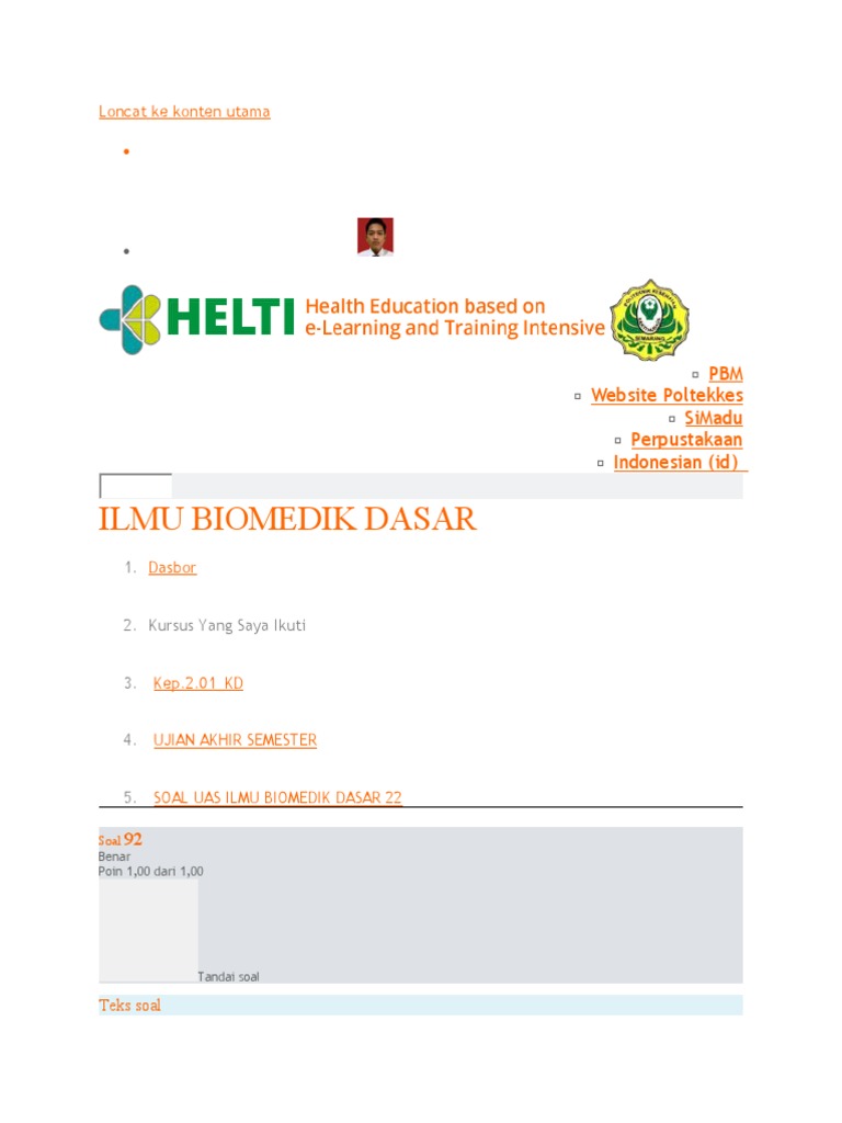 Biomedik | PDF | Karier & Perkembangan | Seni
