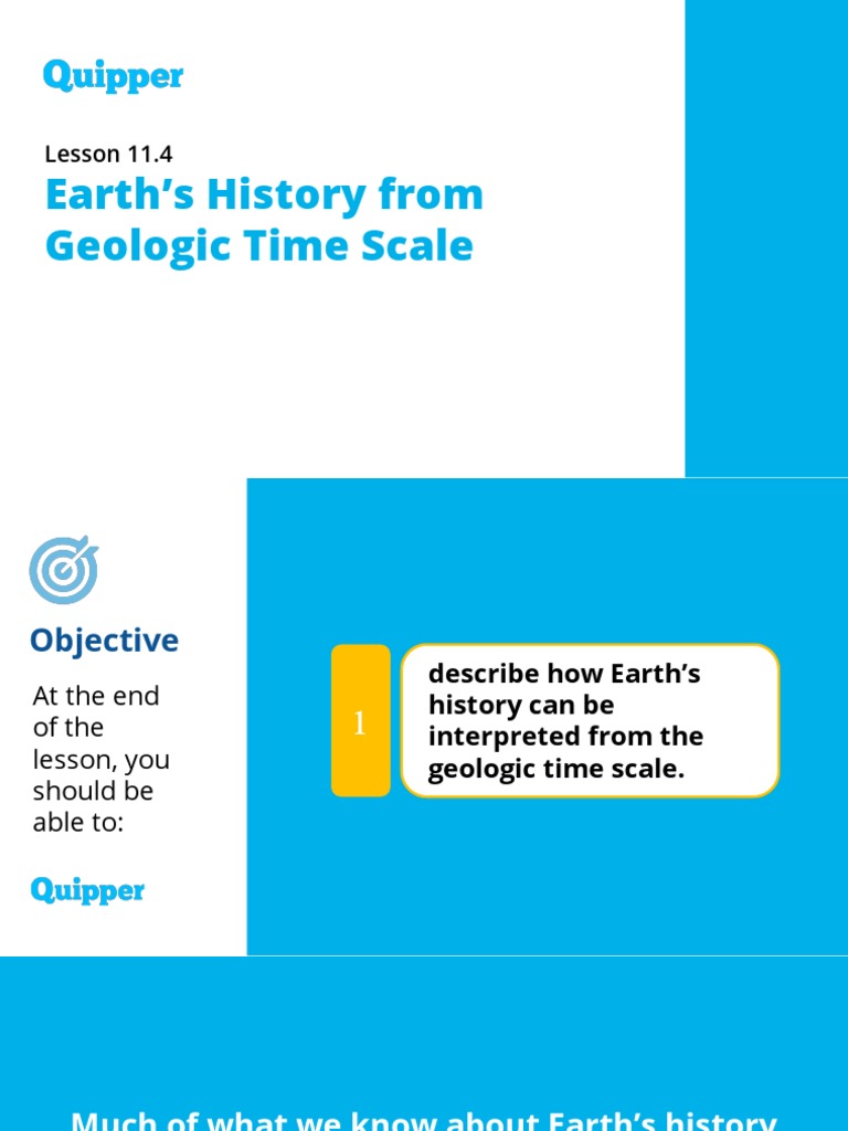 Interpreting Earth's History Through Geologic Time | PDF | Geologic ...