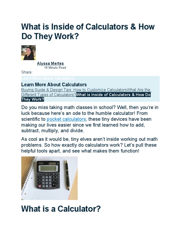 Cal 5 | PDF | Calculator | Mathematics
