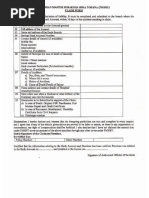 Pradhan Mantri Suraksha Bima Yojana Form | PDF | Identity Document ...