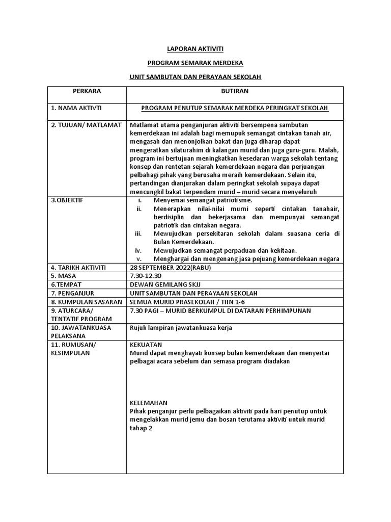Semarak Merdeka | PDF