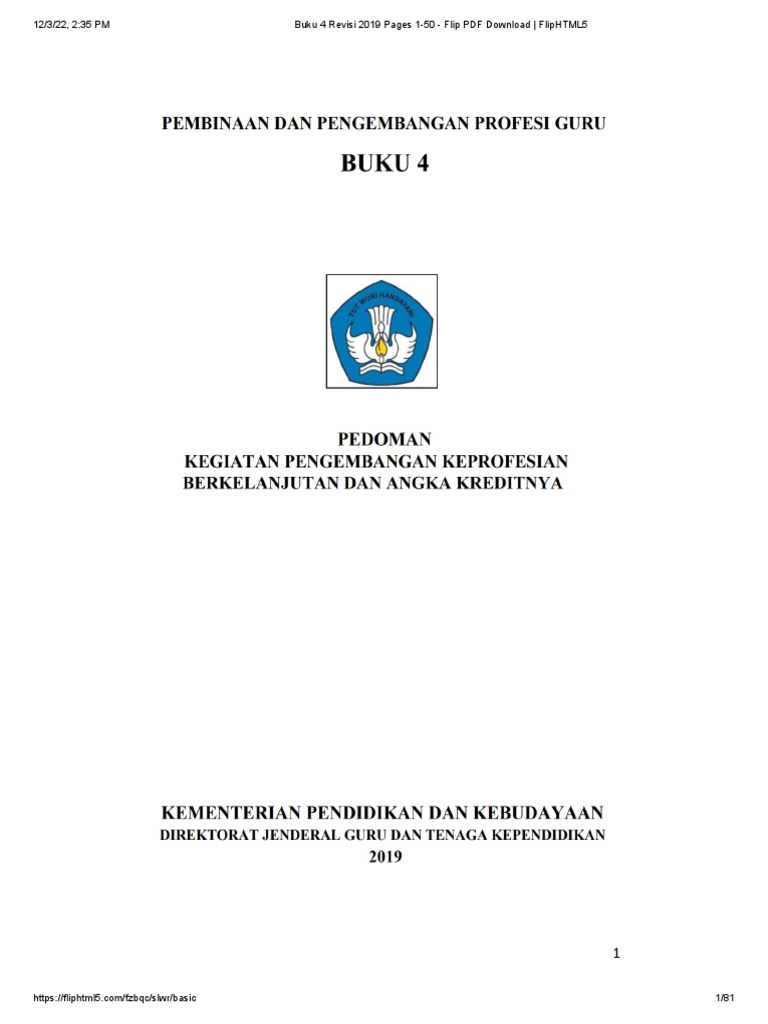 Buku 4 Revisi 2019 Pages 1-50 - Flip PDF Download - FlipHTML5 | PDF | Career & Growth