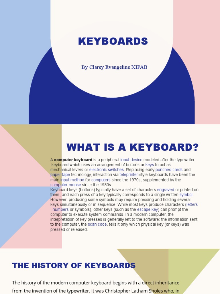 Keyboards Pdf Computer Keyboard Typewriter
